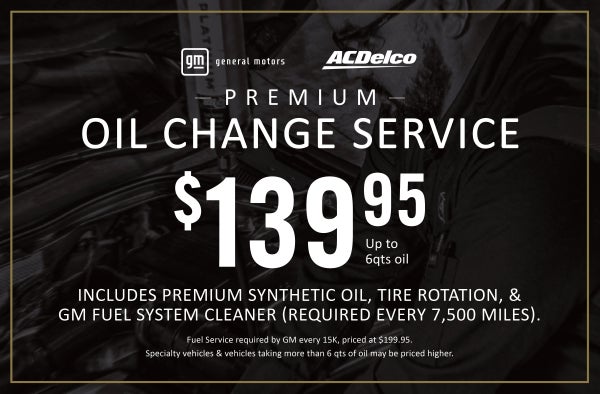 Chevrolet Service Coupons Wichita KS | Derby | Service & Parts Specials